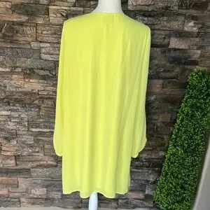 Worthington | Dresses | Worthington Bright Yellow Long Sleeve Dress ...